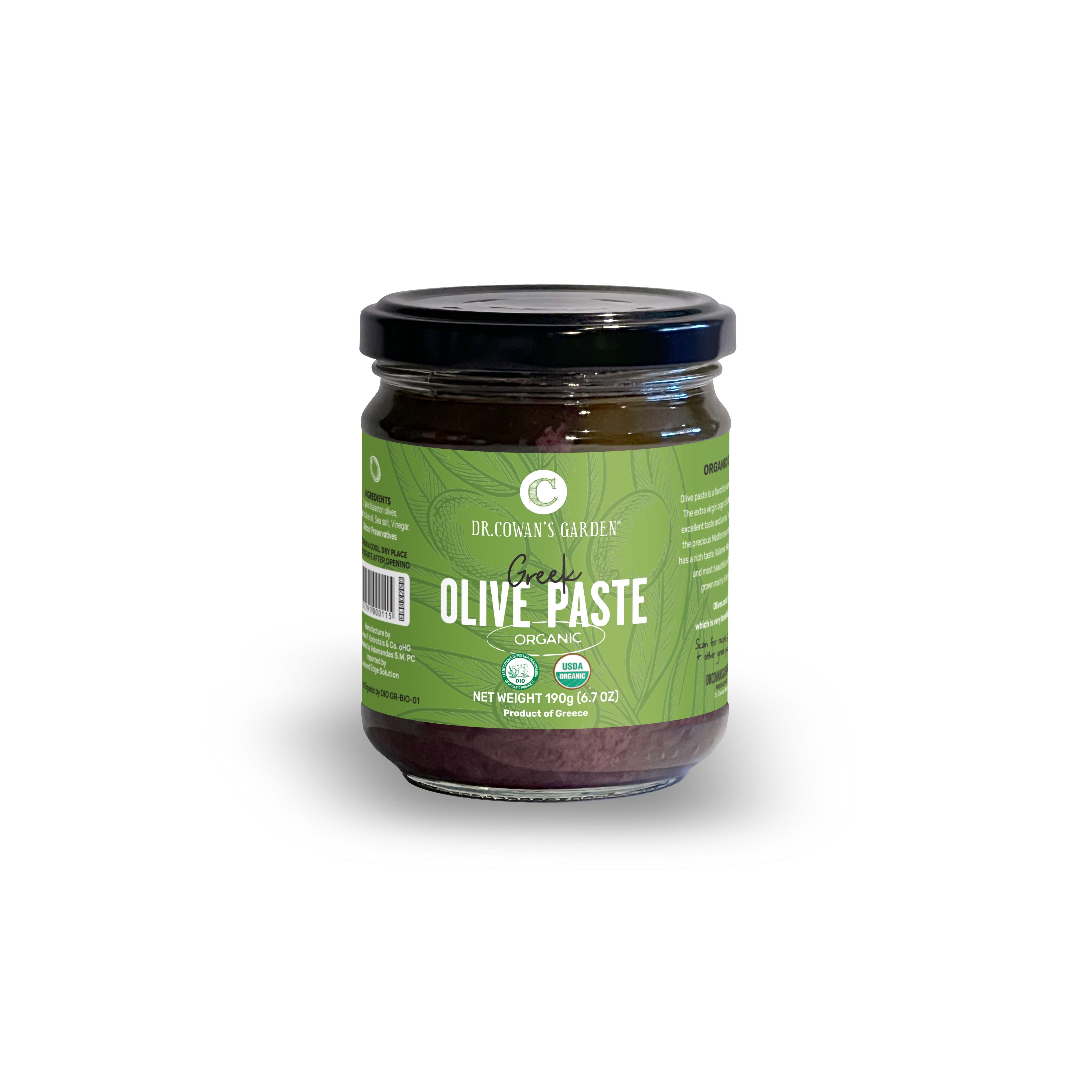 Organic Olive Paste – Dr. Cowan's Garden